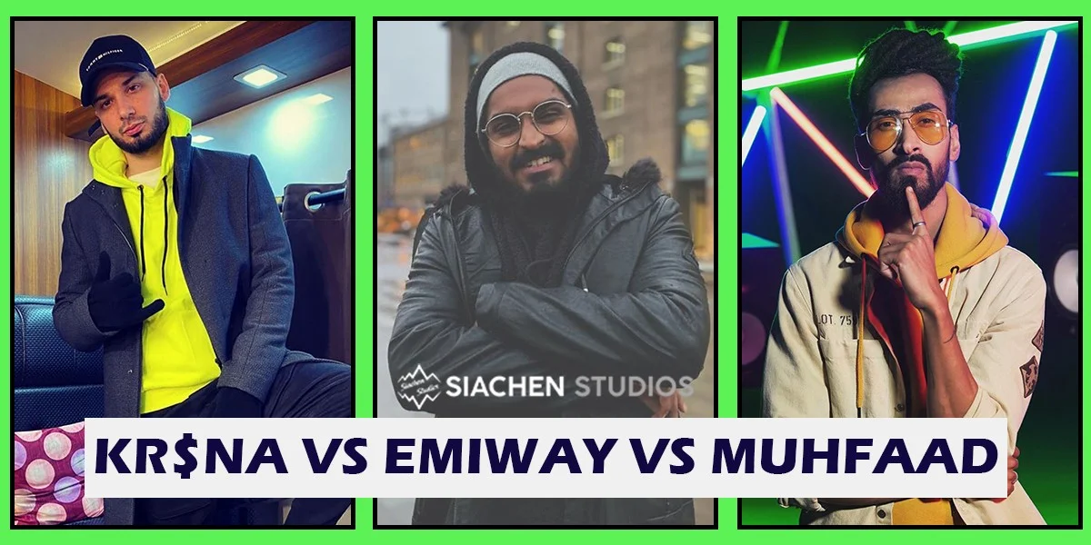 KR$NA VS Muhfaad New Diss Game In Desi Hip Hop - Siachen Studios