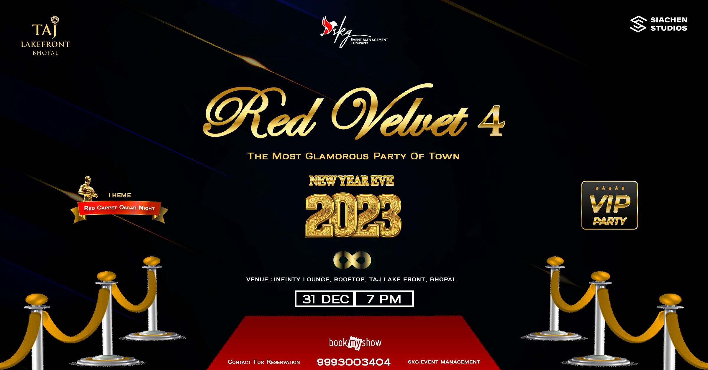 SKG Events Presents Red Velvet Season 4 Luxurious New Year Party 2023 ...
