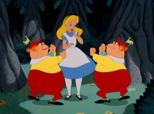 Get To Know The Twins In Alice In Wonderland